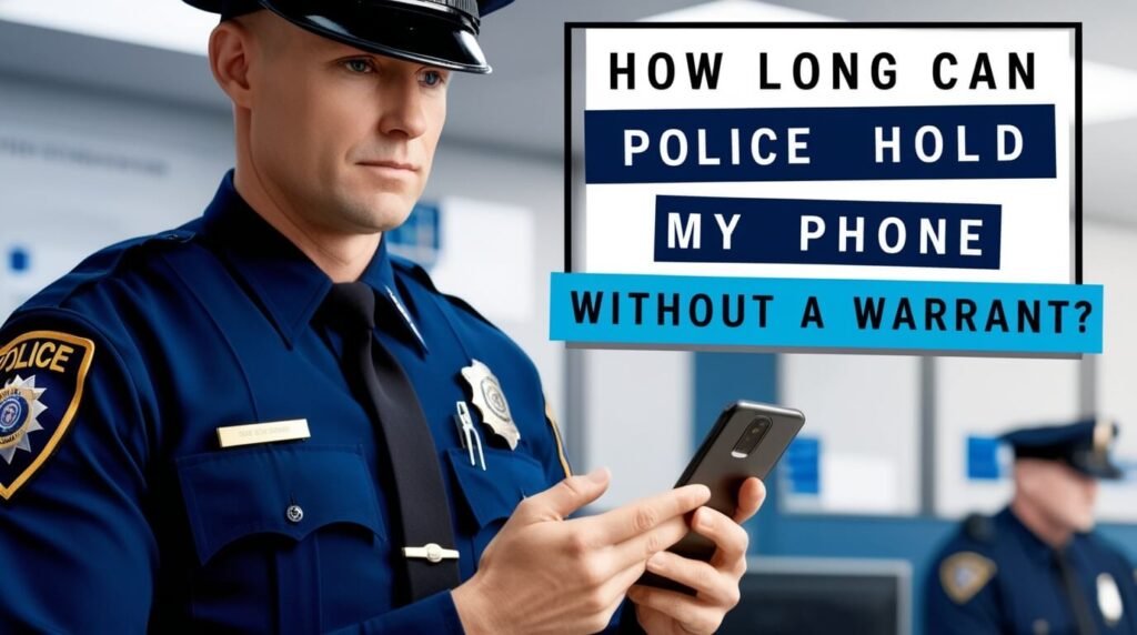 How Long Can Police Hold My Phone Without A Warrant?