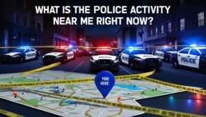 What Is The Police Activity Near Me Right Now?