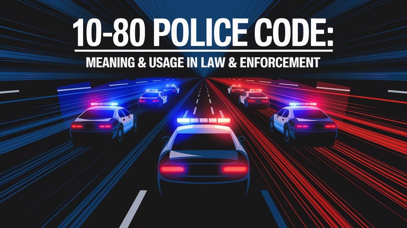 10 80 Police Code Meaning Usage In Law Enforcement