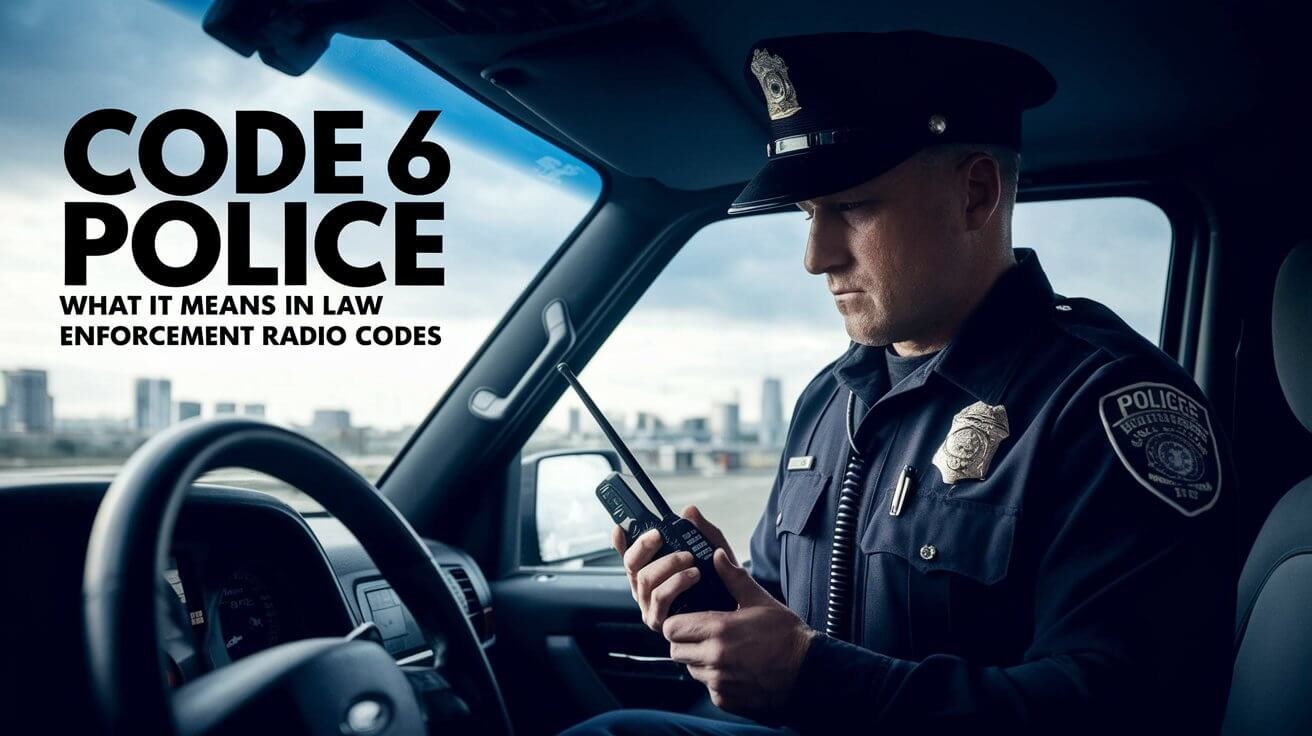 Code 6 Police What It Means In Law Enforcement Radio Codes Code 6 Police What It Means In Law Enforcement Radio Codes